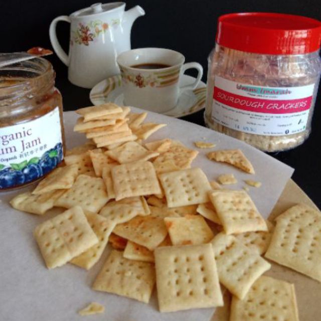 5 ANEKA RASA Sourdough Crackers Umm Imarah 300 gram. TERLARIS. TANPA ...