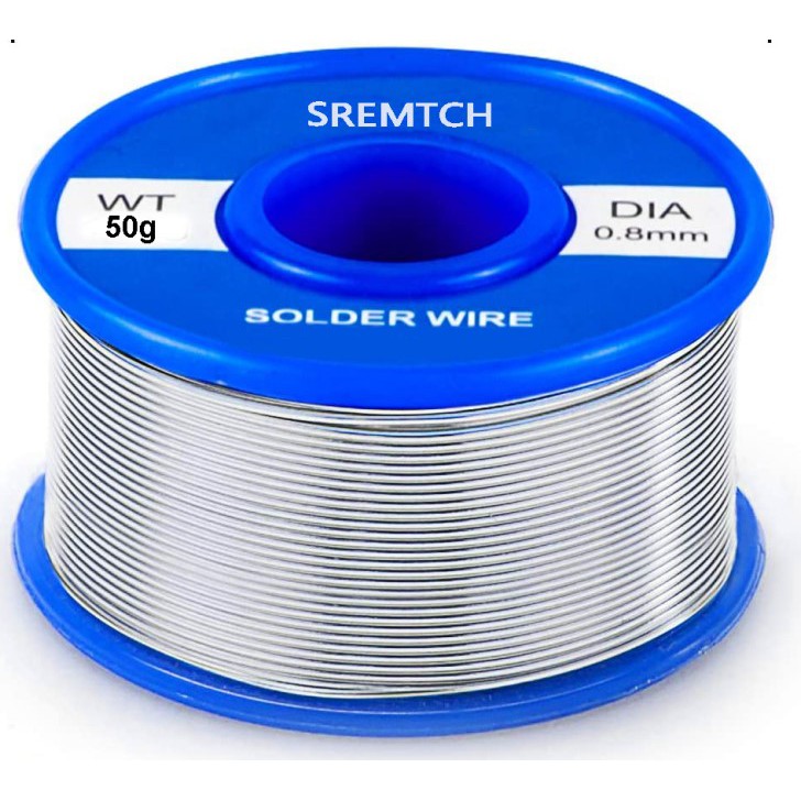 50g 0.8mm New Tin Lead Rosin Core Solder Wire Solder Wire Solder Copper ...