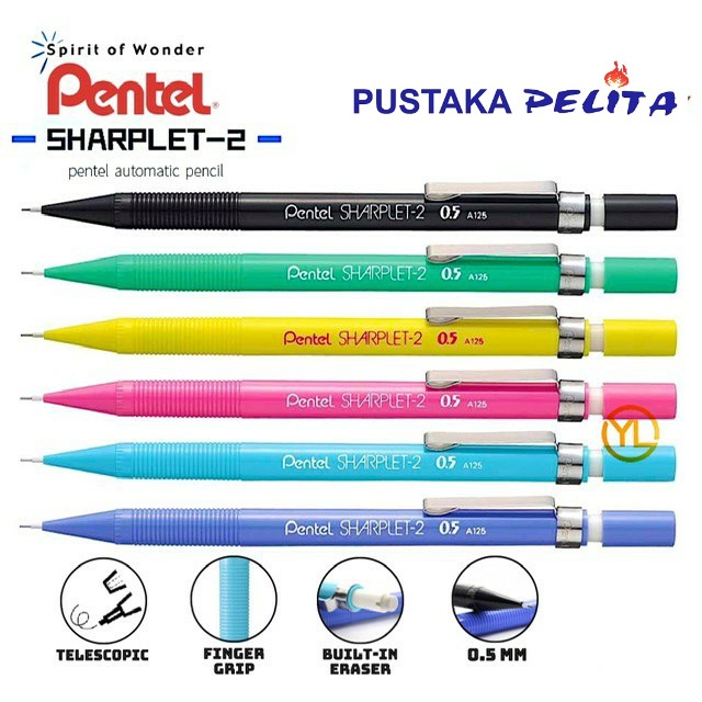 Pentel Sharplet Mechanical Pencil 0.5mm/0.7mm/0.9mm | Shopee Malaysia