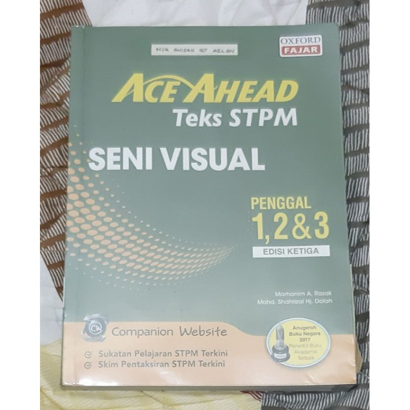 Buku rujukan STPM seni visual (preloved) | Shopee Malaysia