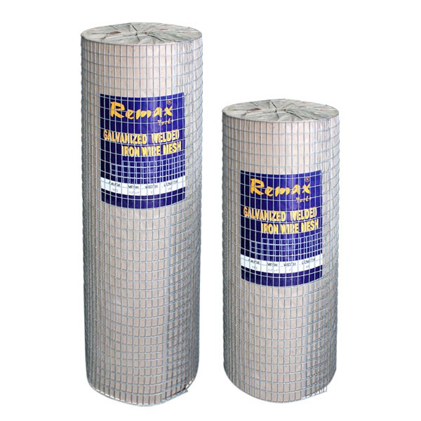 REMAX 1/2'' X 1'' X 17G X3'X80'FT 17(BWG) GALVANIZED WELDED WIRE MESH 1 ...
