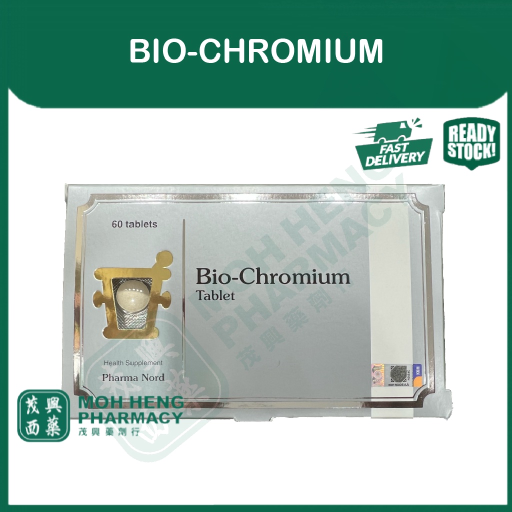 PHARMA NORD BIO-CHROMIUM Tablets (60 Tablets)(Exp 1/2027) | Shopee Malaysia