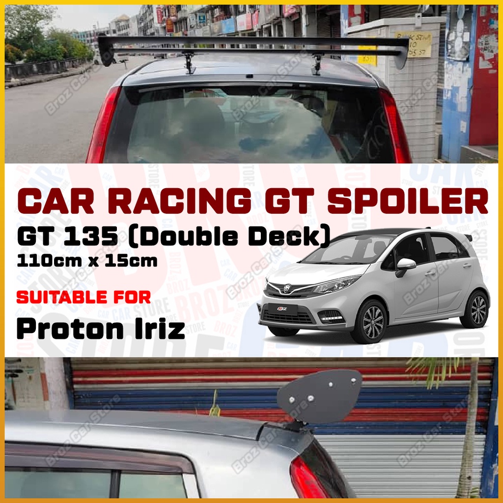 ️ Proton Iriz - Car Racing GT Spoiler Coated Aerodynamics Design ...