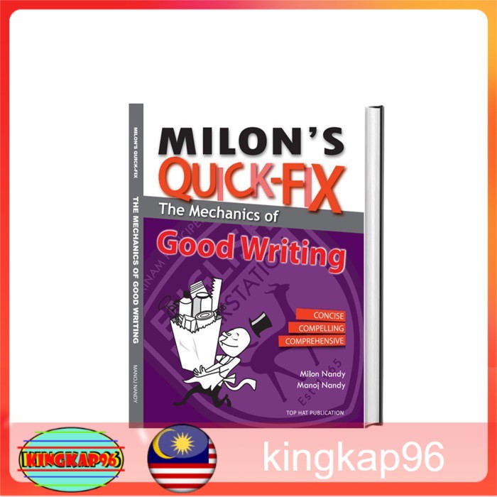 READY STOCK!!! English Writing Reference Book Milon's Quick-Fix ...