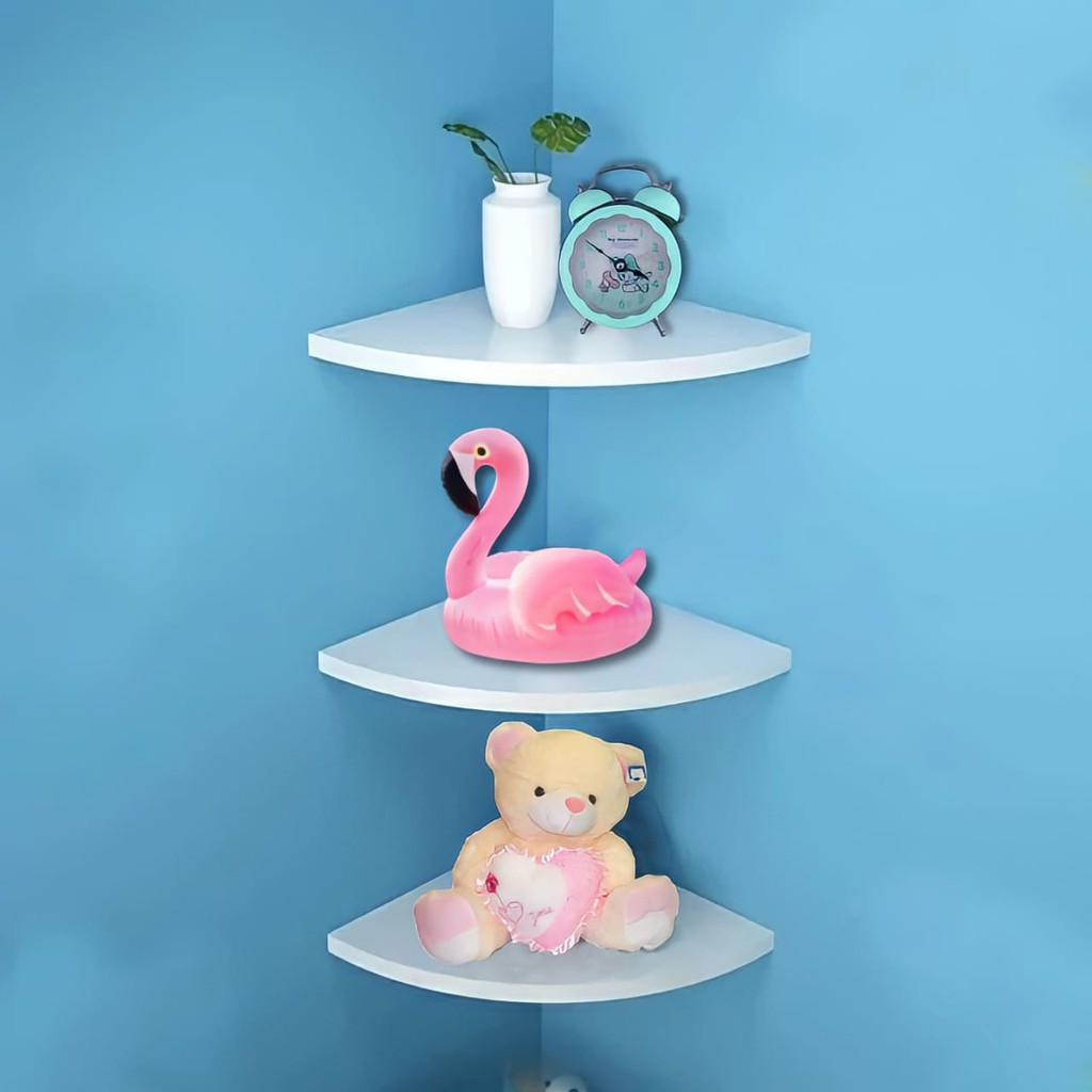 Multipurpose Wall Corner Shelf Unit | Shopee Malaysia