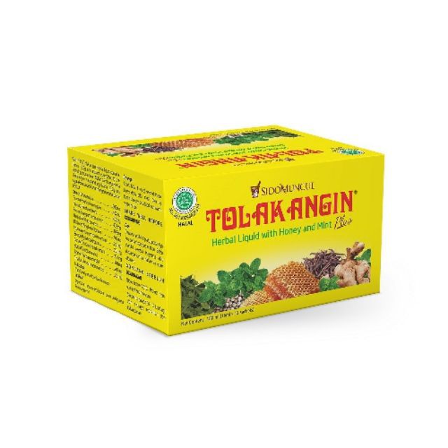 Tolak Angin Cair Ubat Herba Masuk Angin Madu Sido Muncul 15ml (12 ...