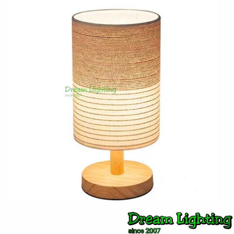 Dream Lighting / Wood Table Lamp Night Light Decorative Desk Lamp ...