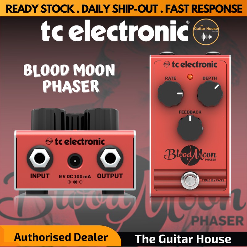 TC Electronic Blood Moon Phaser Electric Guitar Effect Pedal | Shopee Malaysia