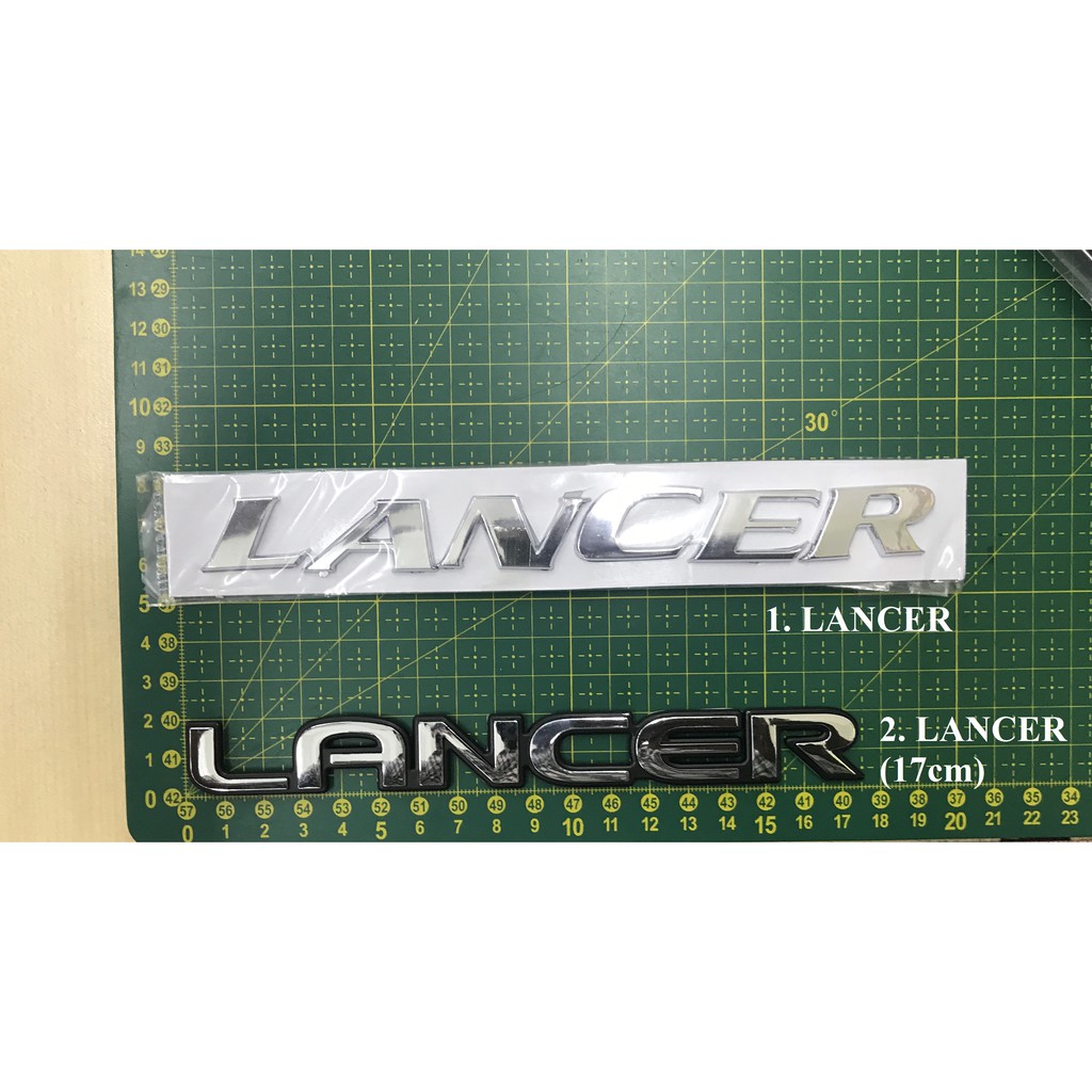 EMBLEM LANCER EMBLEM MITSUBISHI LANCER EMBLEM | Shopee Malaysia