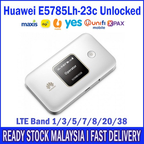 Unlocked Huawei E5785 E5785Lh-23c Modem 300Mbps 4G 4G+ LTE 3G Mobile ...