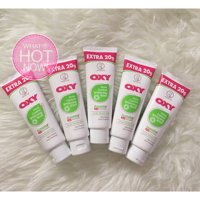 Oxy Acne Control Whitening Wash 120gr | Shopee Malaysia