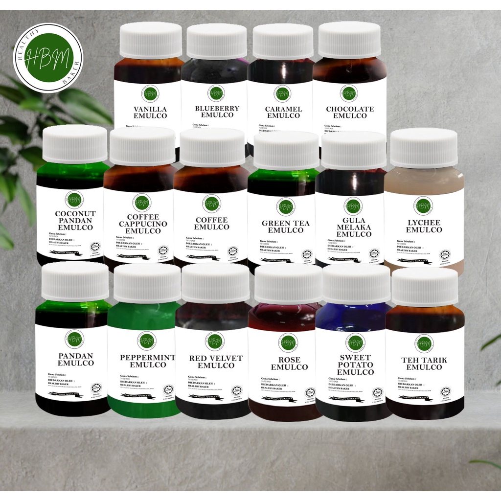 Emulco Paste 50G Red Velvet/Pistachio/Green Tea/Chocolate/Coconut ...