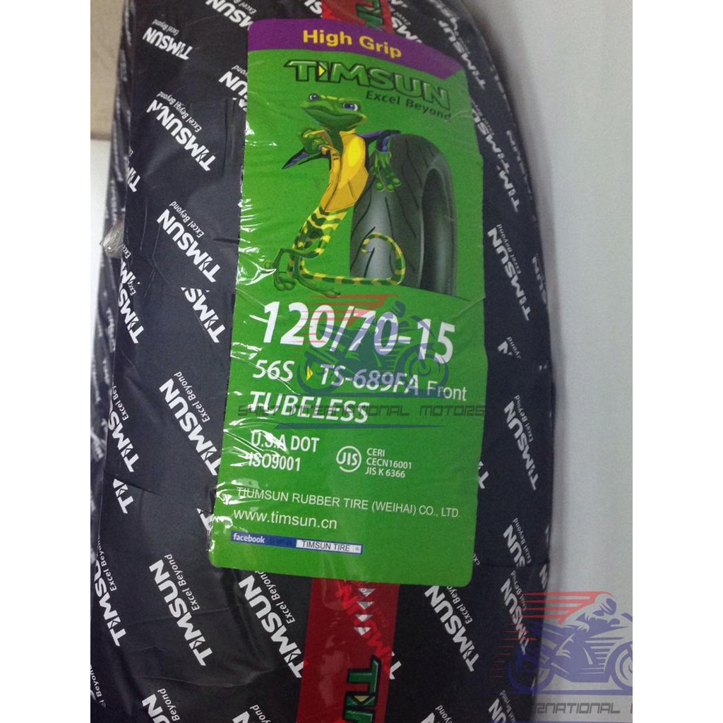 Timsun Tyres Tire Excel Beyond 120/70-15 | Shopee Malaysia