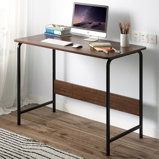 Nordic Style Wooden Desktop Table Study Table Living Room Workstation ...