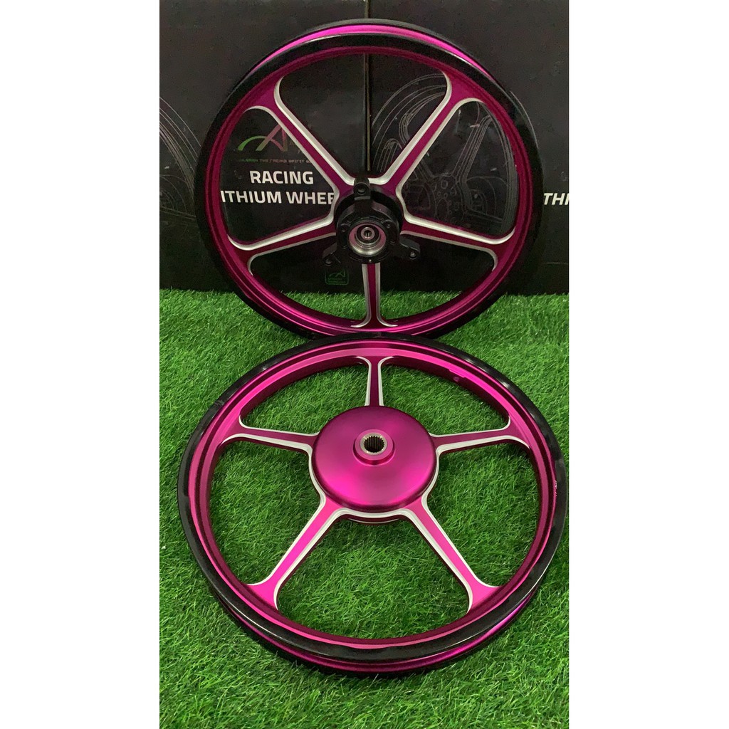 NVX CUSTOM HUB RIM FG 505 FG - 505 AJI RACING SPORT RIM FORGED FG505 CUSTOM HUB NVX AMP MOTOR ...