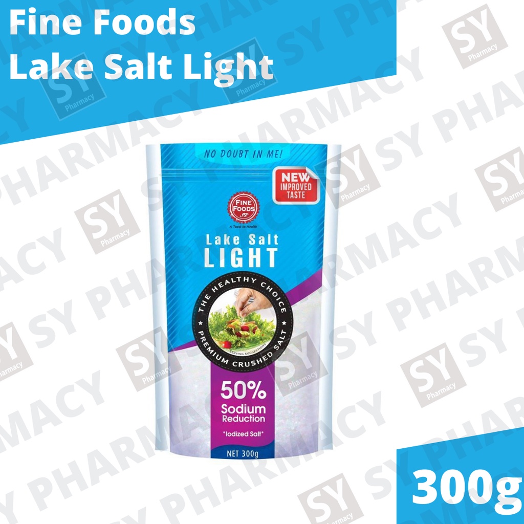 Fine Foods Lake Salt Light 300g (Exp: 06/2027) | Shopee Malaysia