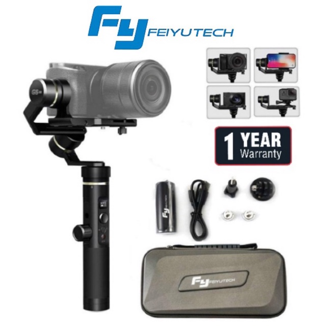 Feiyutech G6 plus 3-axis handheld gimbal stabilizer original 1 year ...