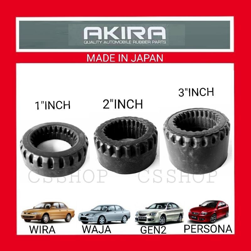 EL PROTON WIRA , WAJA , GEN2 , PERSONA COIL SPRING RUBBER REAR / UP 1 ...