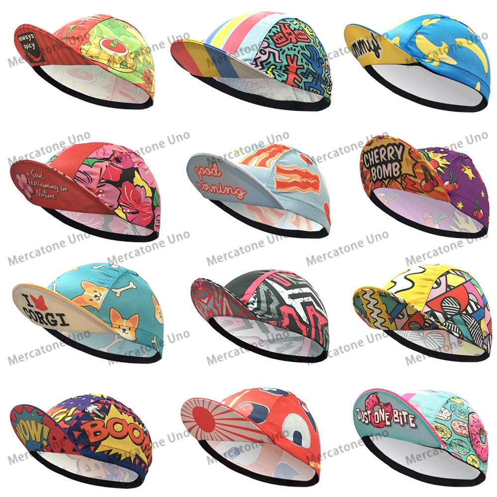 2023 SALE Boom Banana Sushi Donut Corji Cycling Cap Gorra Ciclismo Men ...