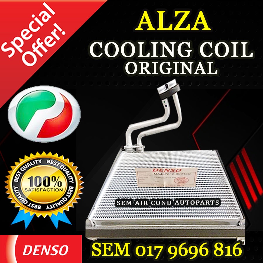 PERODUA ALZA 2009-2020 ORIGINAL DENSO ND COOLING COIL/ EVAPORATOR (CAR ...