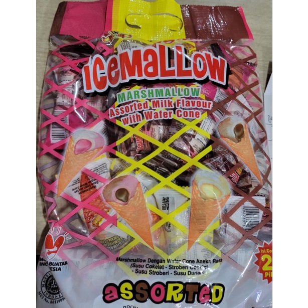 Marshmallow candy icemallow cotton candy contains 20 pcs | Shopee Malaysia