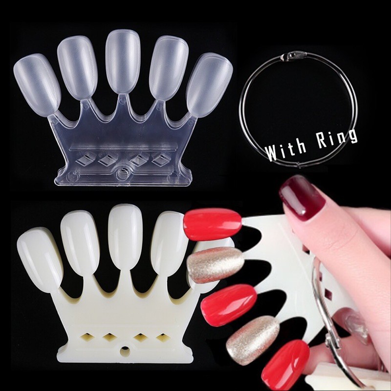 New Nail Color Selection Card Nail art Display | Shopee Malaysia