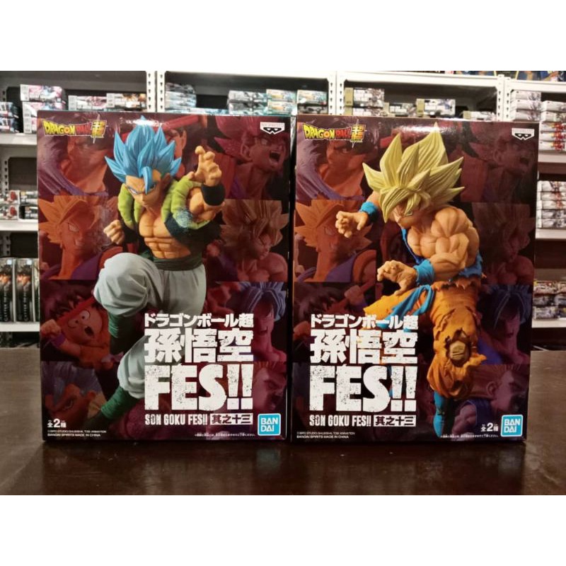 Original Banpresto. Dragon Ball Super. Son Goku Fes!! Super Saiyan God ...