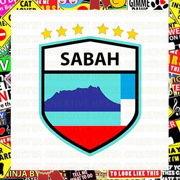 Star Sabah - Car Sticker / Bumper Sticker | Shopee Malaysia