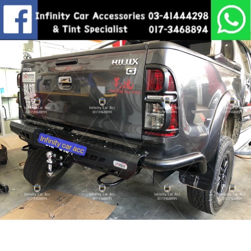 Ranger Triton Navara Dmax D-max Hilux Vigo Revo Rogue Rocco Rear Bull ...
