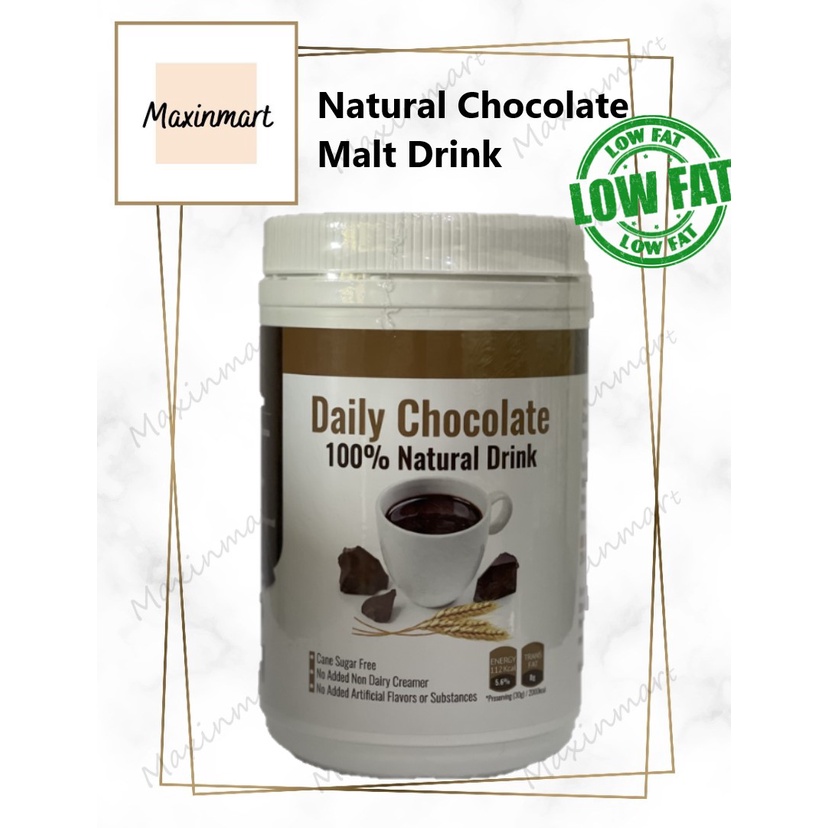 Natural Low Fat Chocolate Malt Healthy Drink 500g | Shopee Malaysia