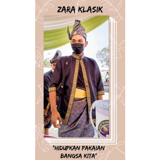BAJU LAYANG BUSANA MELAYU ZARA KLASIK BAJU SILAT PAHLAWAN MEMANAH TAHAN ...