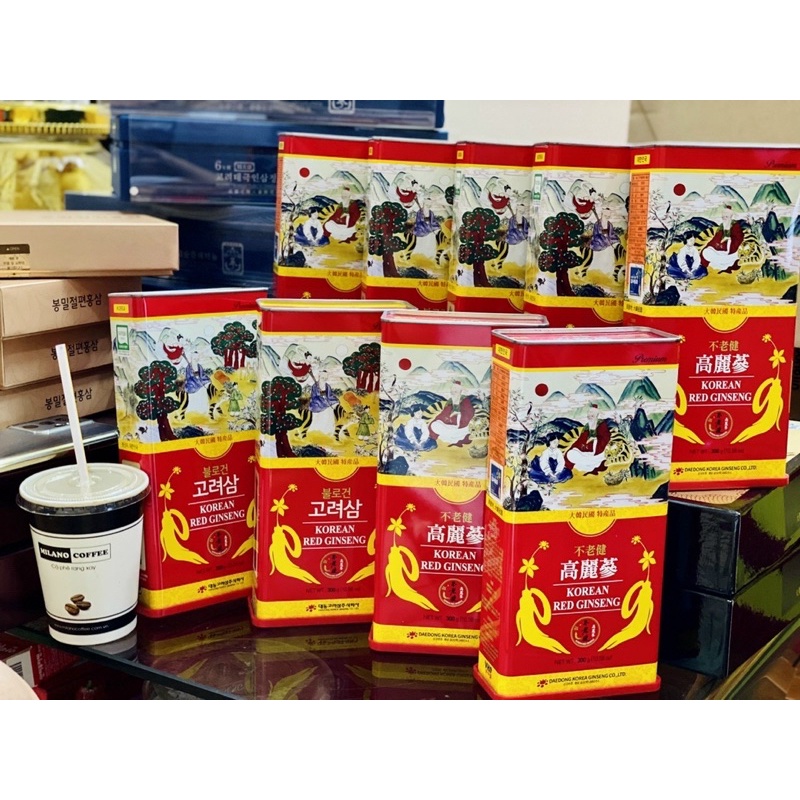 [NEW Date] DEADONG KOREAN Dried Red Ginseng Root Tin Box | Shopee Malaysia