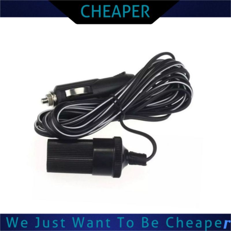 12V 10A Car Accessory Car Lighter Socket Extension Cord Cable 1m/2m/3m ...