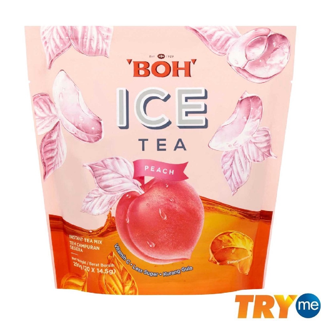 BOH Ice Tea Peach (20 x 14.5g) | Shopee Malaysia
