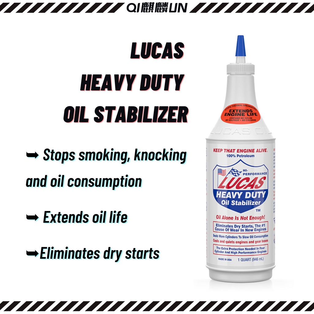 Lucas Oil Heavy Duty Oil Stabilizer (946ml) | Shopee Malaysia