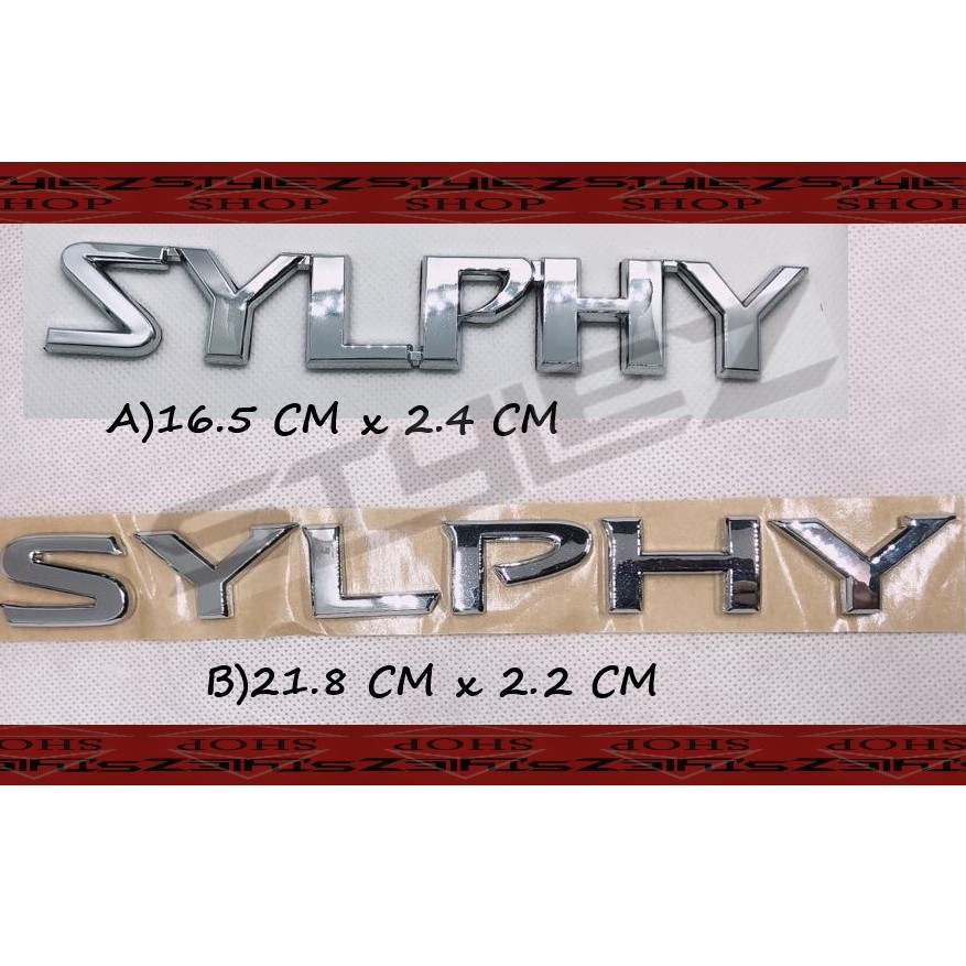 Nissan SYLPHY EMBLEM LOGO | Shopee Malaysia