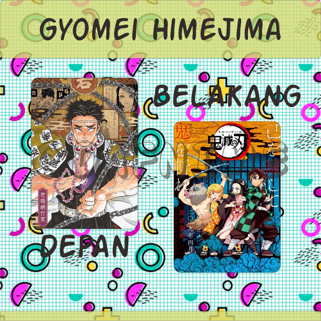 Photocard DEMON SLAYER KIMETSU NO YAIBA VOLUME 20 MANGA SPECIAL EDITION ...