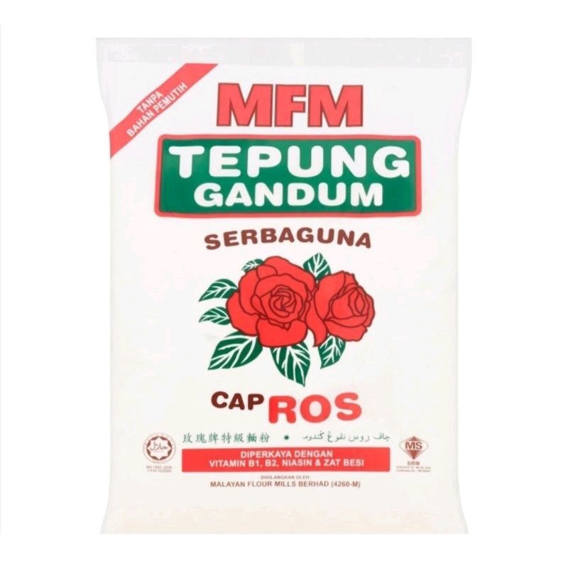 Tepung Gandum Cap Ros 850g | Shopee Malaysia