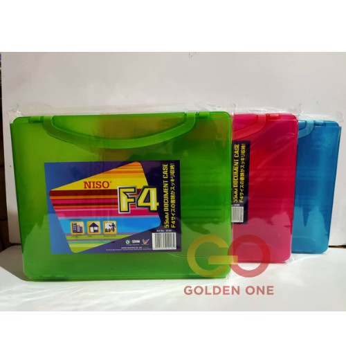Niso F4 Kotak Dokumen/F4 Size Document Case With Handle 55MM(8155 ...
