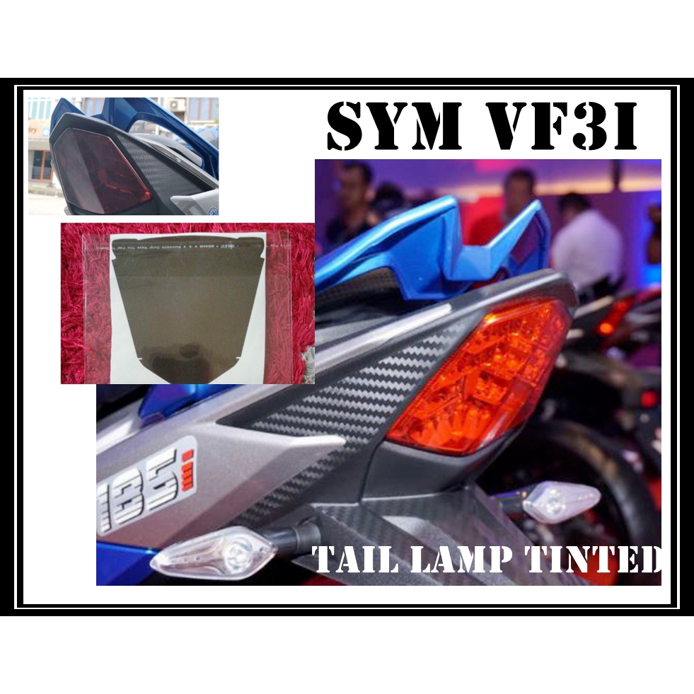 SYM VF3i sticker tinted lampu belakang | Shopee Malaysia