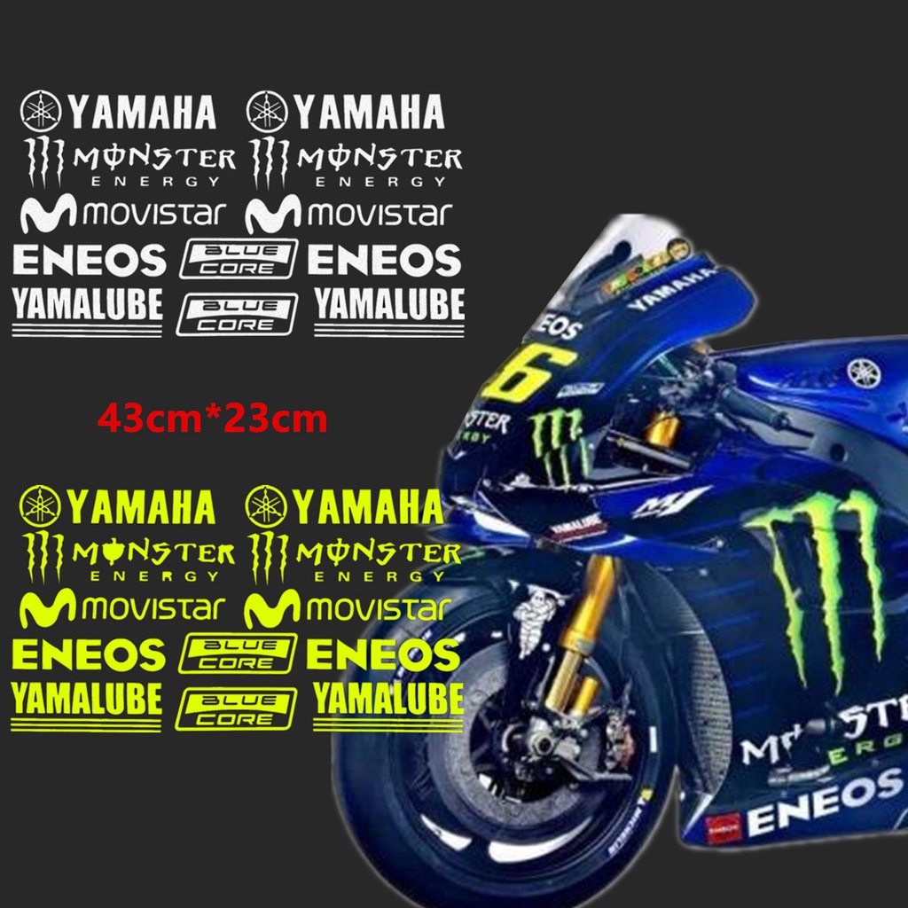 YAMAHA y15 zr Reflective Sticker Ready Stock for SS110 Y100 SS2 Y80 Y15 ...