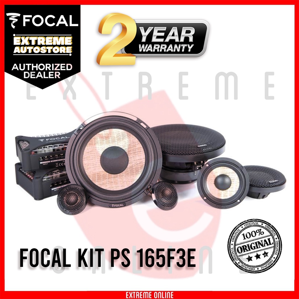 Focal PS 165 F3E Flax Evo Series 6-1/2" 3-way Component Speaker System | Shopee Malaysia