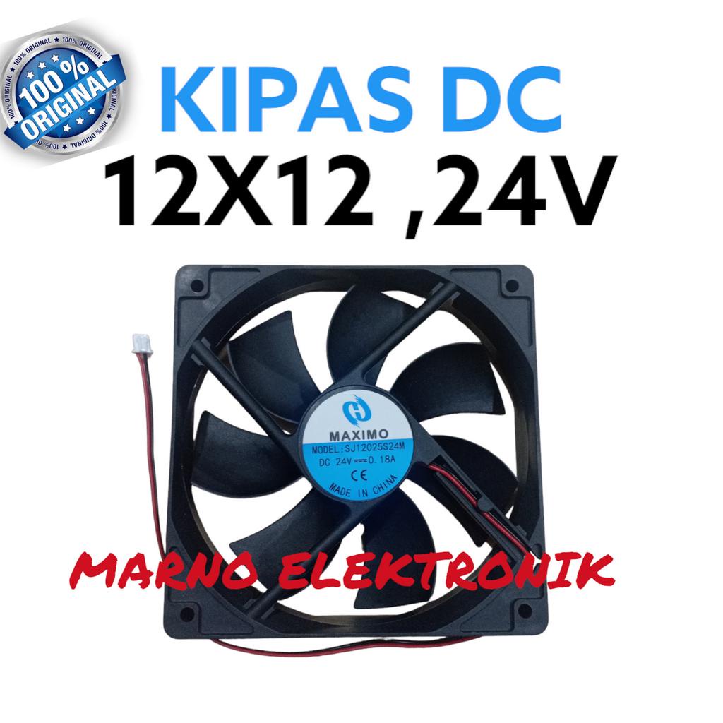 Fan DC 24V BRAND MAXIMO 12X12 FAN BOX ORIGINAL ORIGINAL | Shopee Malaysia
