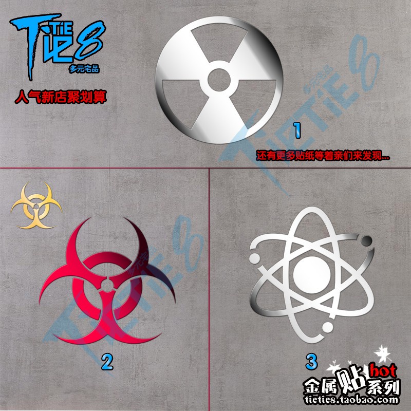 Resident Evil Pollution Nuclear Radiation Scientific LOGO LOGO Mobile ...