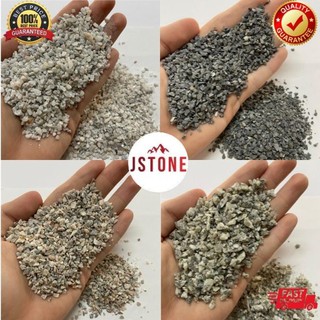 500G Local Black/White Chipping Pebble Gardening Decor Stone | Batu ...