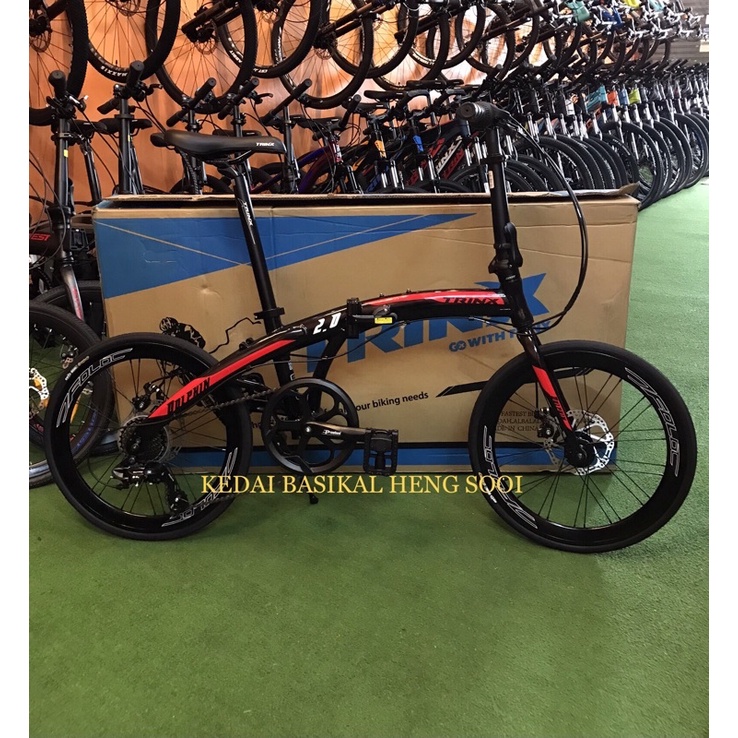 TRINX BIKE🔥20”(451) TRINX DOLPHIN 2.0 ALLOY FOLDING BIKE 🇮🇹 BASIKAL FB🔥 ...