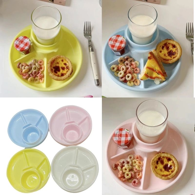 Fat-reduced Dinner Plate Student Dinner Plate Fruit Plate Children's ...