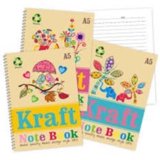 SBS A5 Kraft Ring Note Book 70gsm.50's | Shopee Malaysia