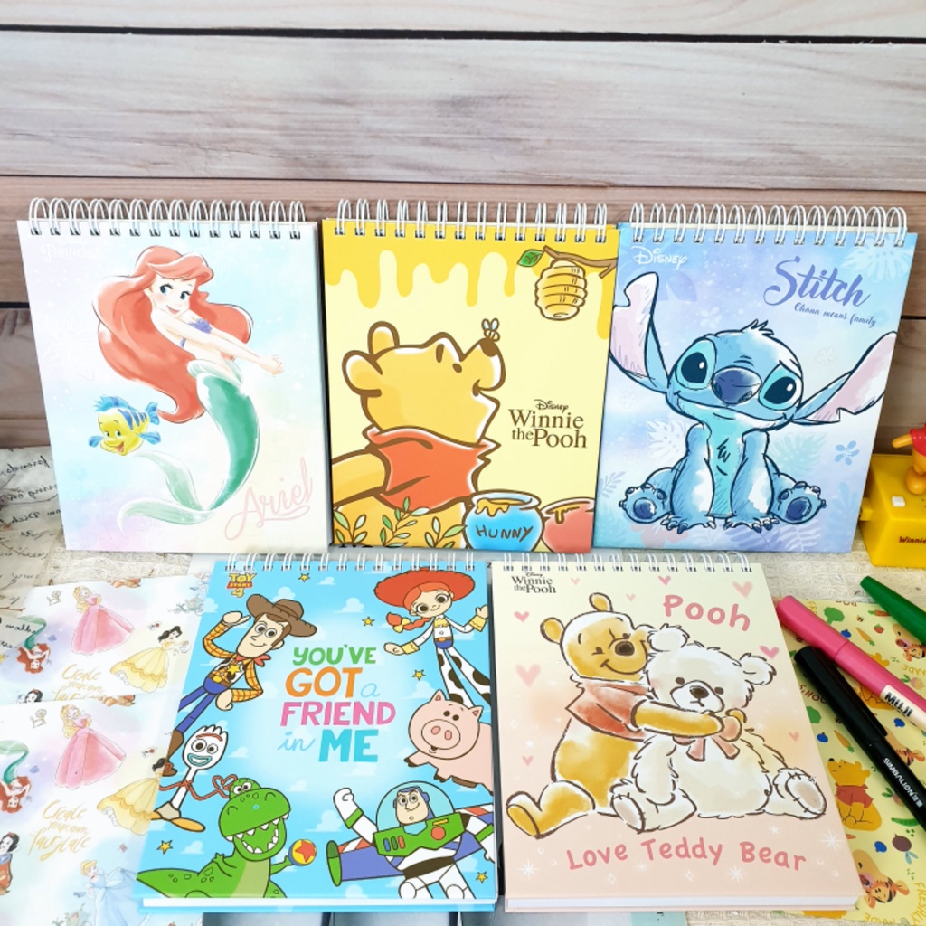 Disney 42k Picture Book Outing Travel Sketchbook Portable Recording The ...