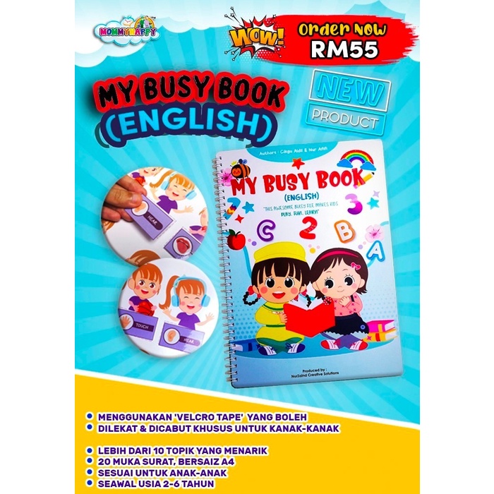 MY BUSY BOOK (ENGLISH) | Shopee Malaysia